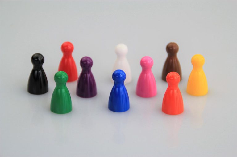 Spel met pionnen - De Spellen Wereld